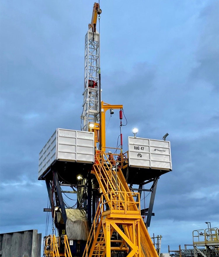 Hydraulic Conductor Pulling Unit | Red Bolt Engineering